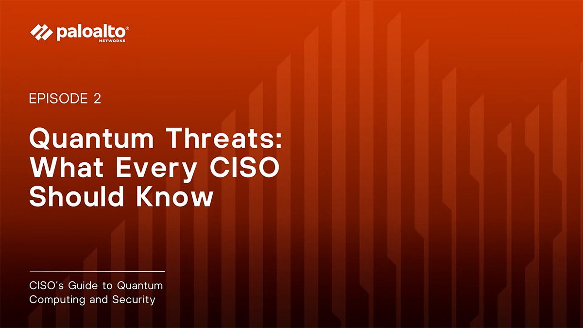What Is Quantum Computing’s Threat to Cybersecurity? - Palo Alto Networks