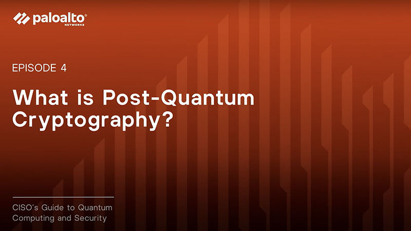 What is Post-Quantum Cryptography (PQC)? - Palo Alto Networks